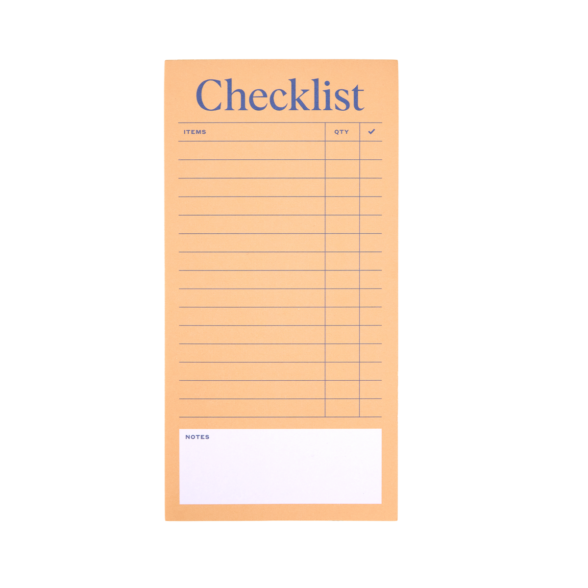 Checklist Notepad – The Paper Bunny
