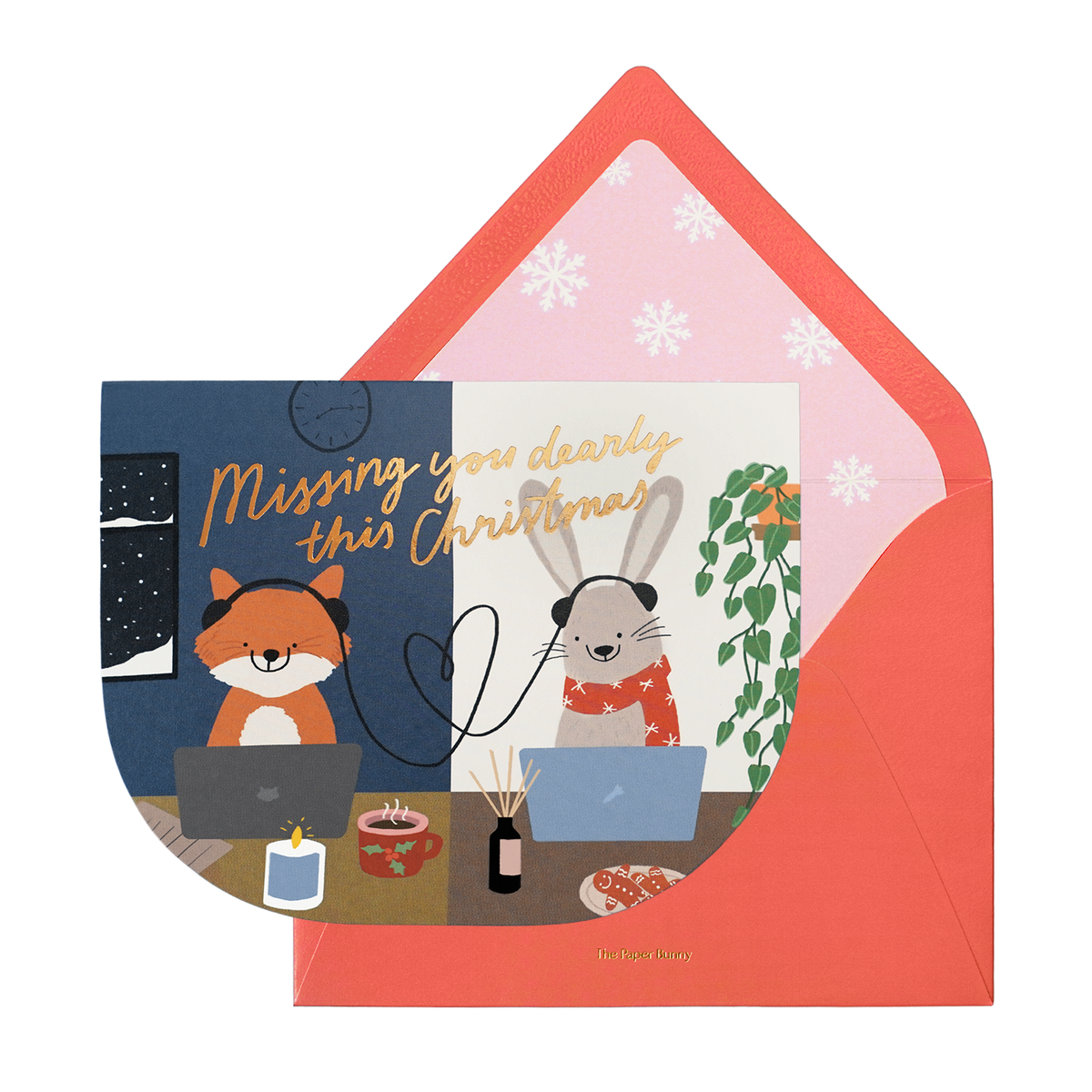 Missing You Dearly Card – The Paper Bunny